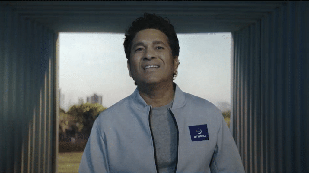 DP World launches new TVC featuring Sachin Tendulkar DP World launches new TVC featuring Sachin Tendulkar
