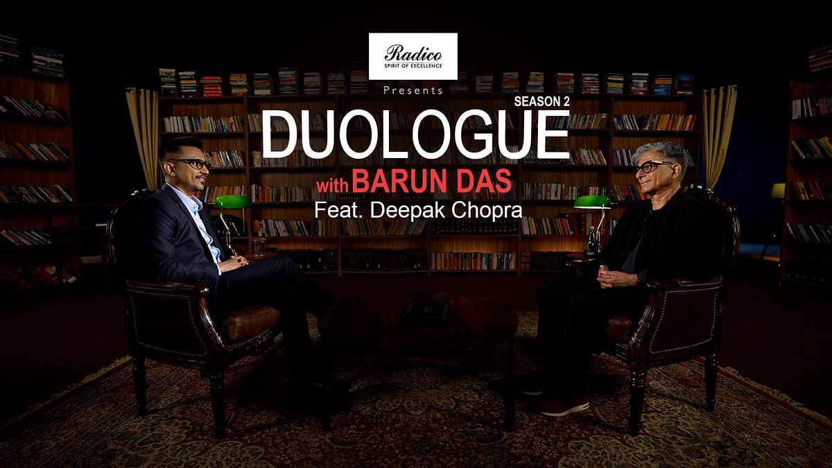 Deepak Chopra explores the meaning of happiness in 'Duologue with Barun ...