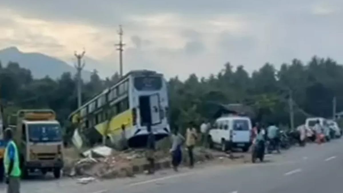 Tragic Collision Near Madurai: 3 Dead, 15 Injured in Omni Bus Accident