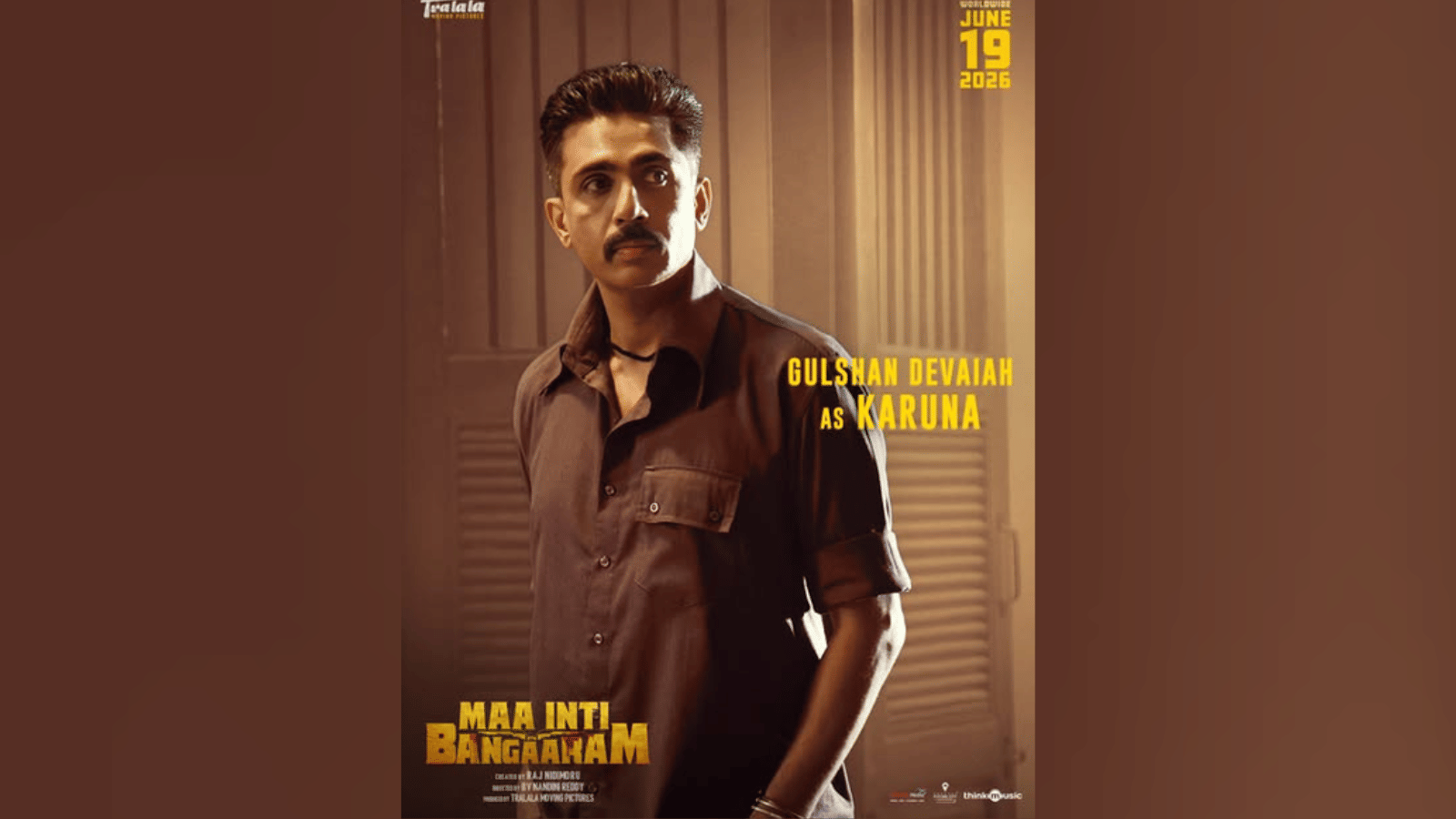 Gulshan Devaiah's character in Samantha's 'Maa Inti Bangaram' revealed