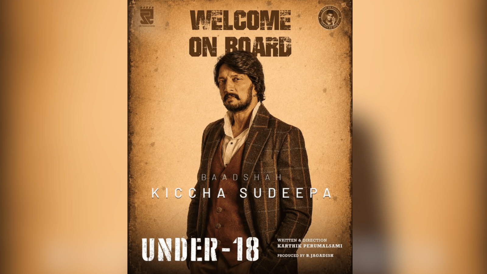 Kiccha Sudeep comes on board Aishwarya Rajesh, Vikranth's 'Under 18'