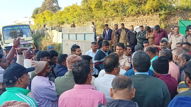 Passengers stranded as TNSTC staff stir disrupts bus services in Kotagiri