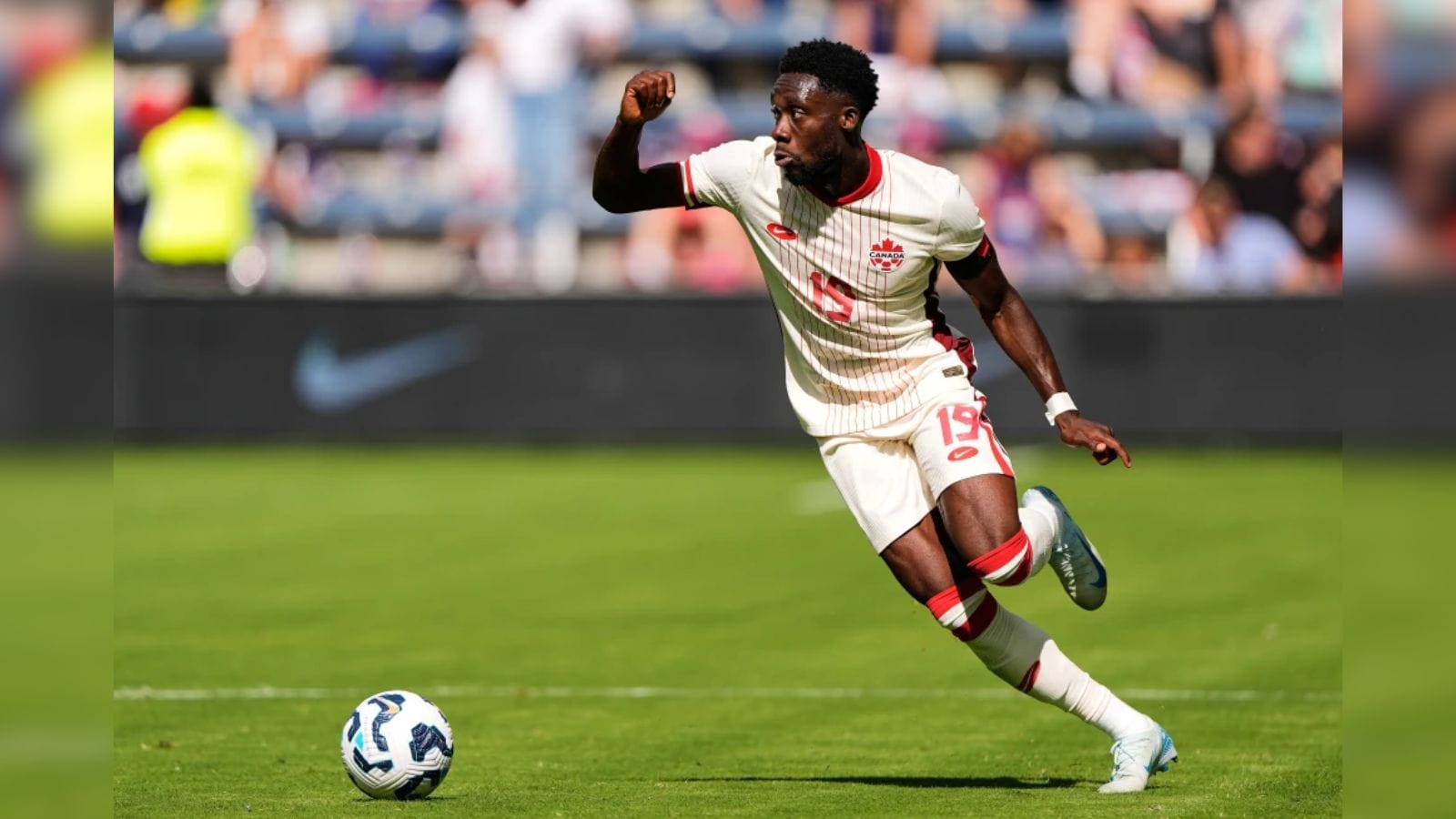 Injured Canada captain Alphonso Davies rejoins team but it's not clear ...