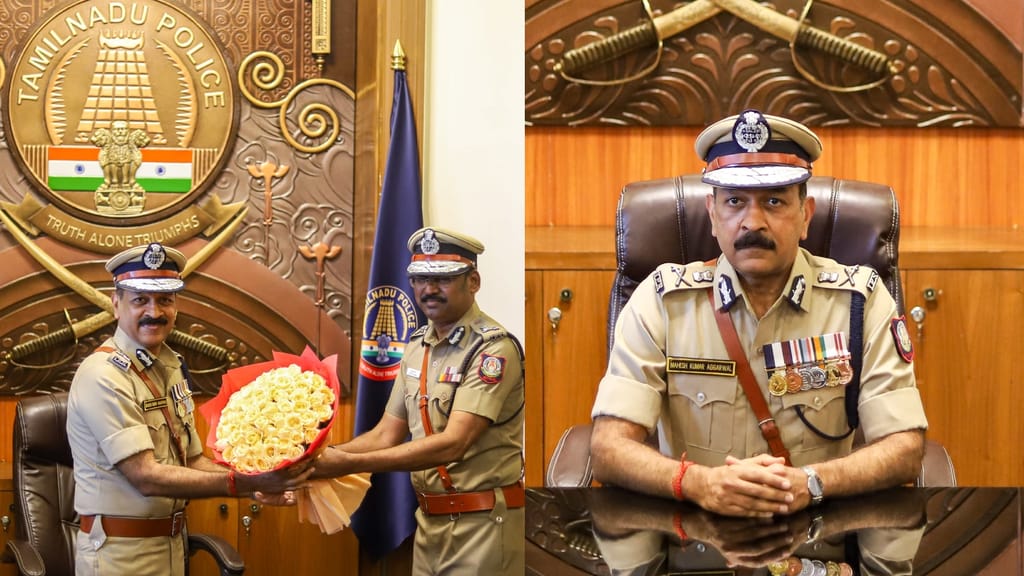 Mahesh Kumar Aggarwal assumes charge as TN DGP