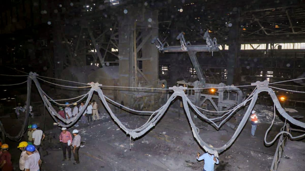 Vizag Steel Plant accident: Three injured workers stable, one critical ...