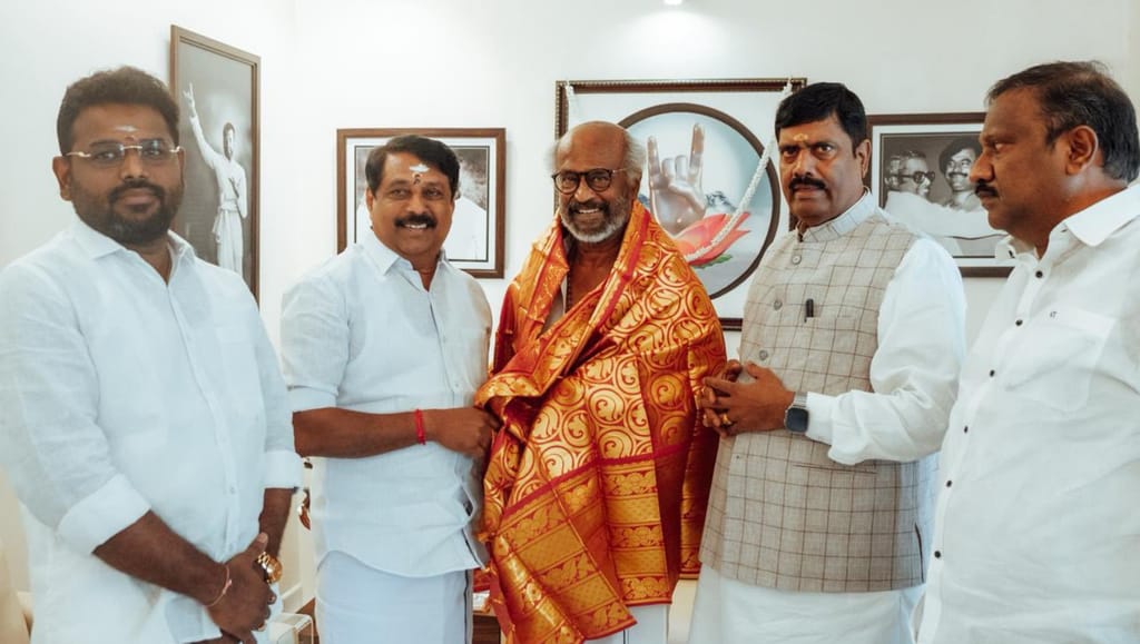 Tongues wag as BJP leaders meet Rajinikanth