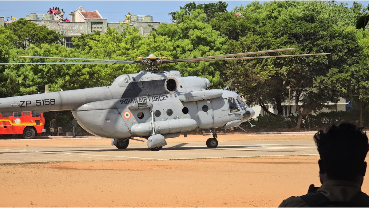 Air Force helicopter to transport NEET re-exam question papers to ...