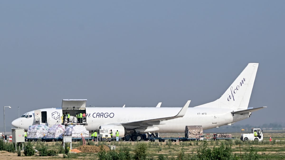 Noida International Airport begins freight operations with arrival of ...