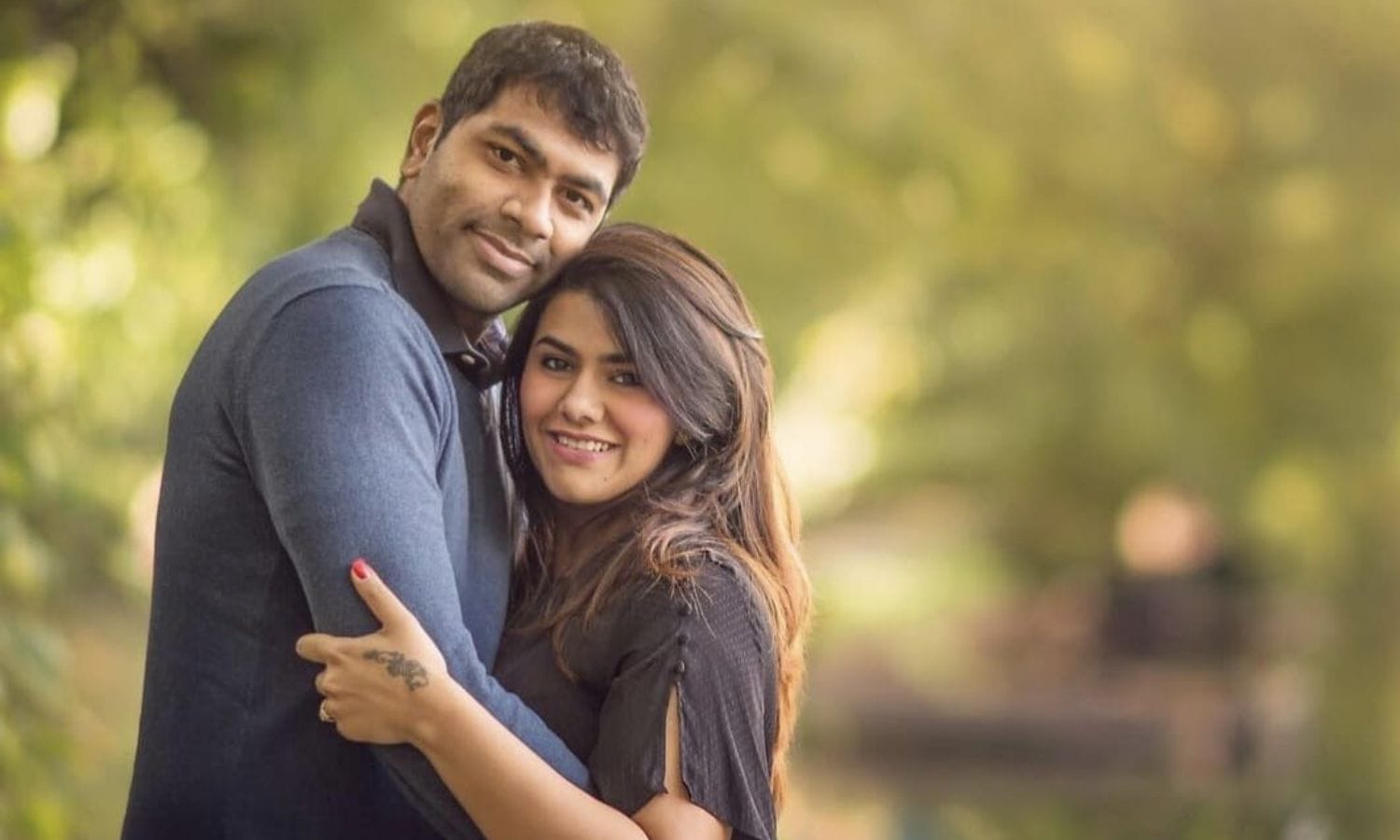 Aadhav Arjuna's politics has nothing to do with our family, says wife