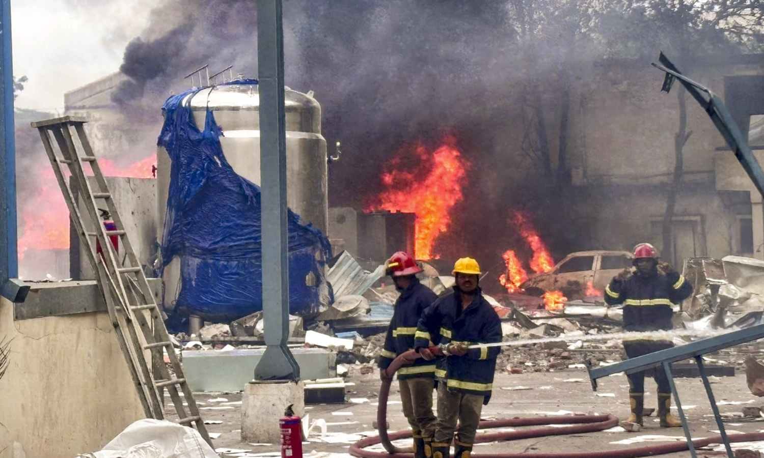 Eight killed, several injured in suspected explosion in pharma plant in ...
