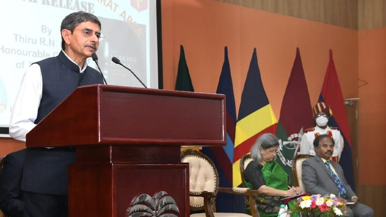 'Using violence as political resource is terrorism': Guv Ravi denounces PFI