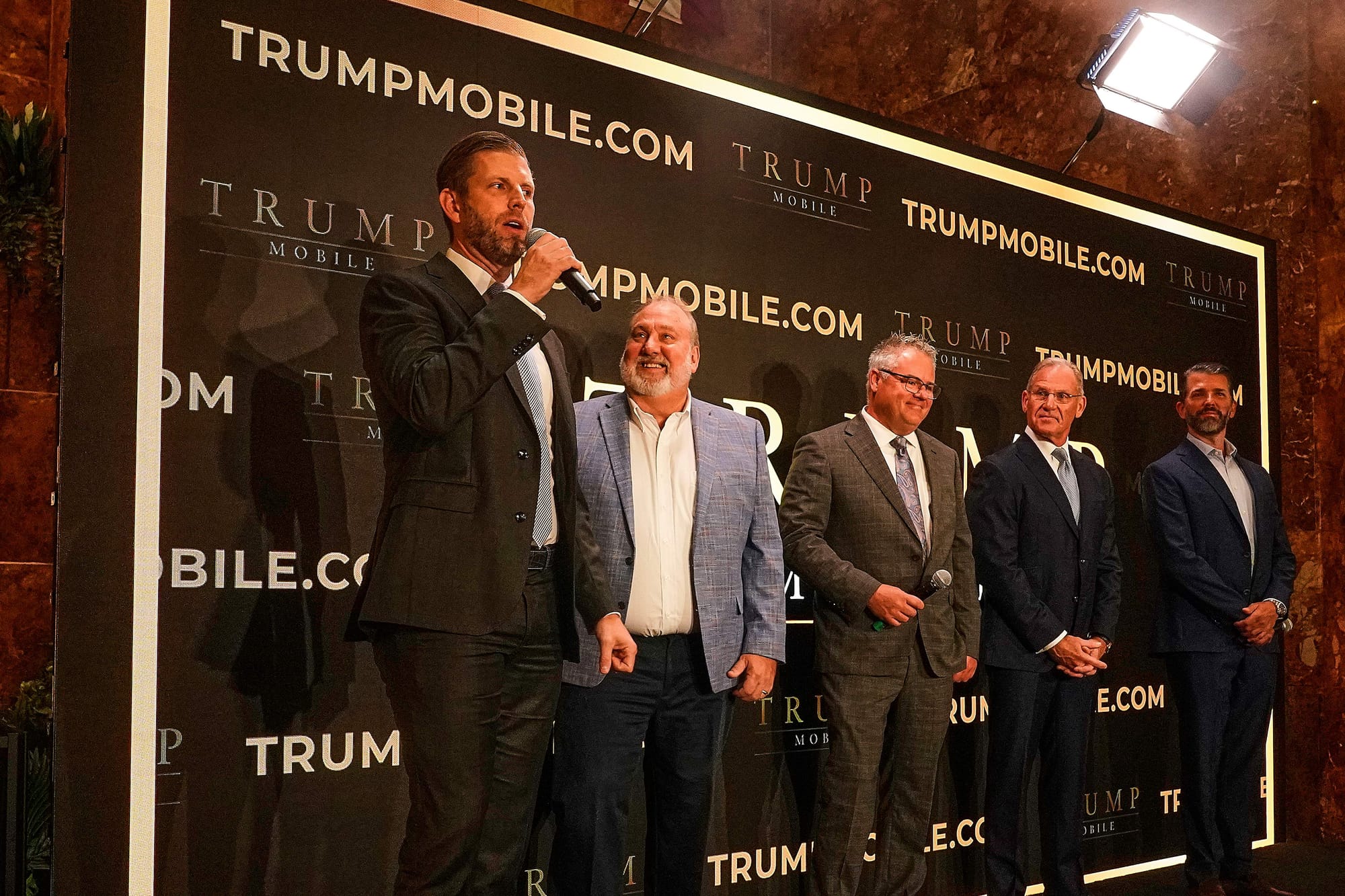 Trump Mobile: New family-branded phone service launched in US