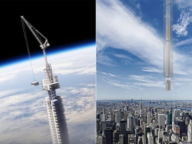 Analemma 'Tower' hanging out in space? Meet the skyscraper dangling ...