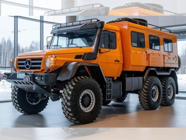 Would you dare? The 2026 Mercedes-Benz Unimog 6×6 camper
