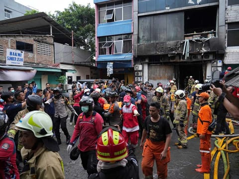 Building fire kills 20 in Indonesia's Jakarta: police