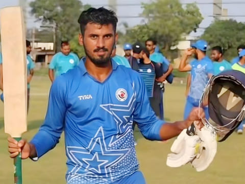 Record-Breaking Century: Sakibul Gani Hits Fastest List A Hundred by Indian