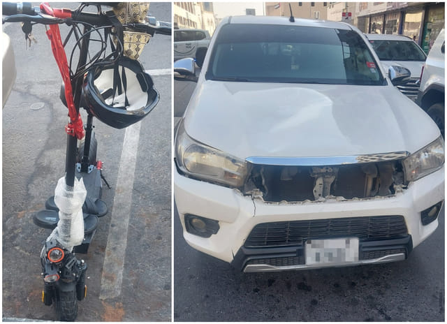 Scooter Rider Critically Injured in Naif Crash: Dubai Police Warn ...