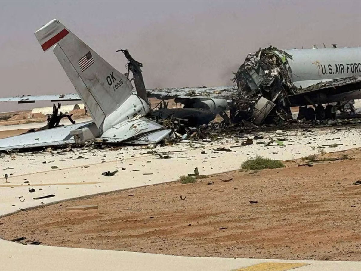 US AWACS E-3 Sentry Destroyed in Iran Strike on Saudi Base: How Losing ...