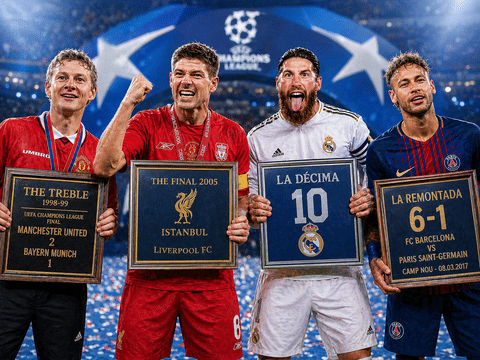 Greatest Champions League Knockout Matches Ever: Iconic comebacks and ...