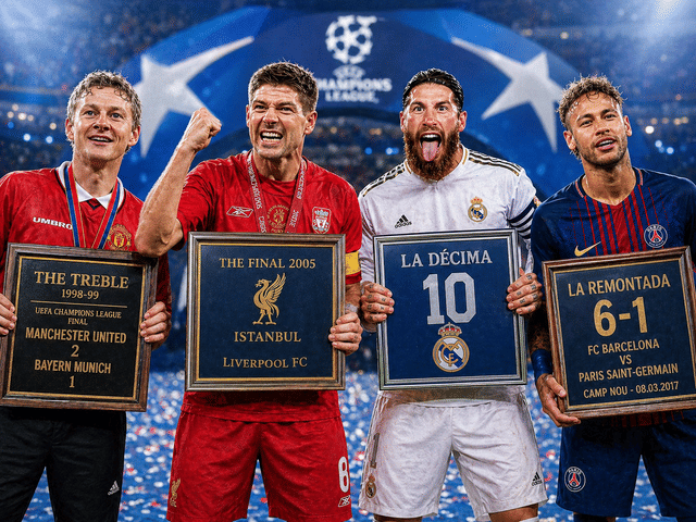 Greatest Champions League Knockout Matches Ever: Iconic comebacks and ...