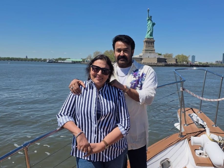 Mohanlal marks 38 years of marriage with wife Suchitra in emotional ...