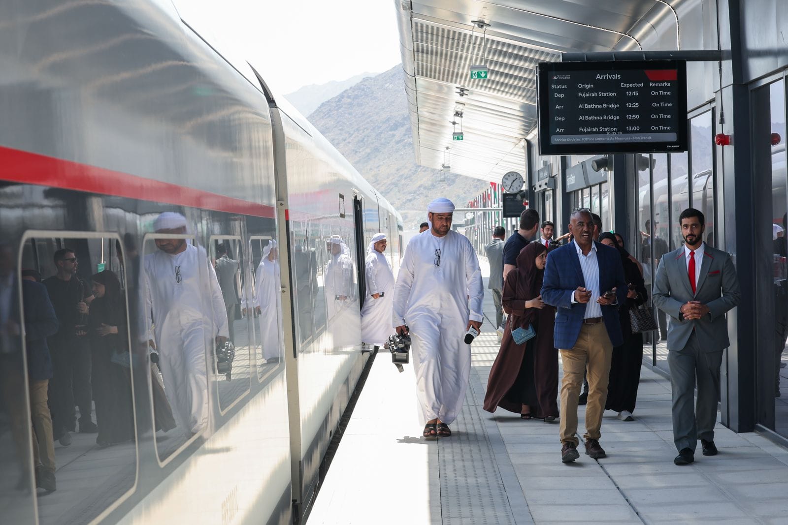 Inside Etihad Rail’s First Fujairah Passenger Station: Exclusive Look ...