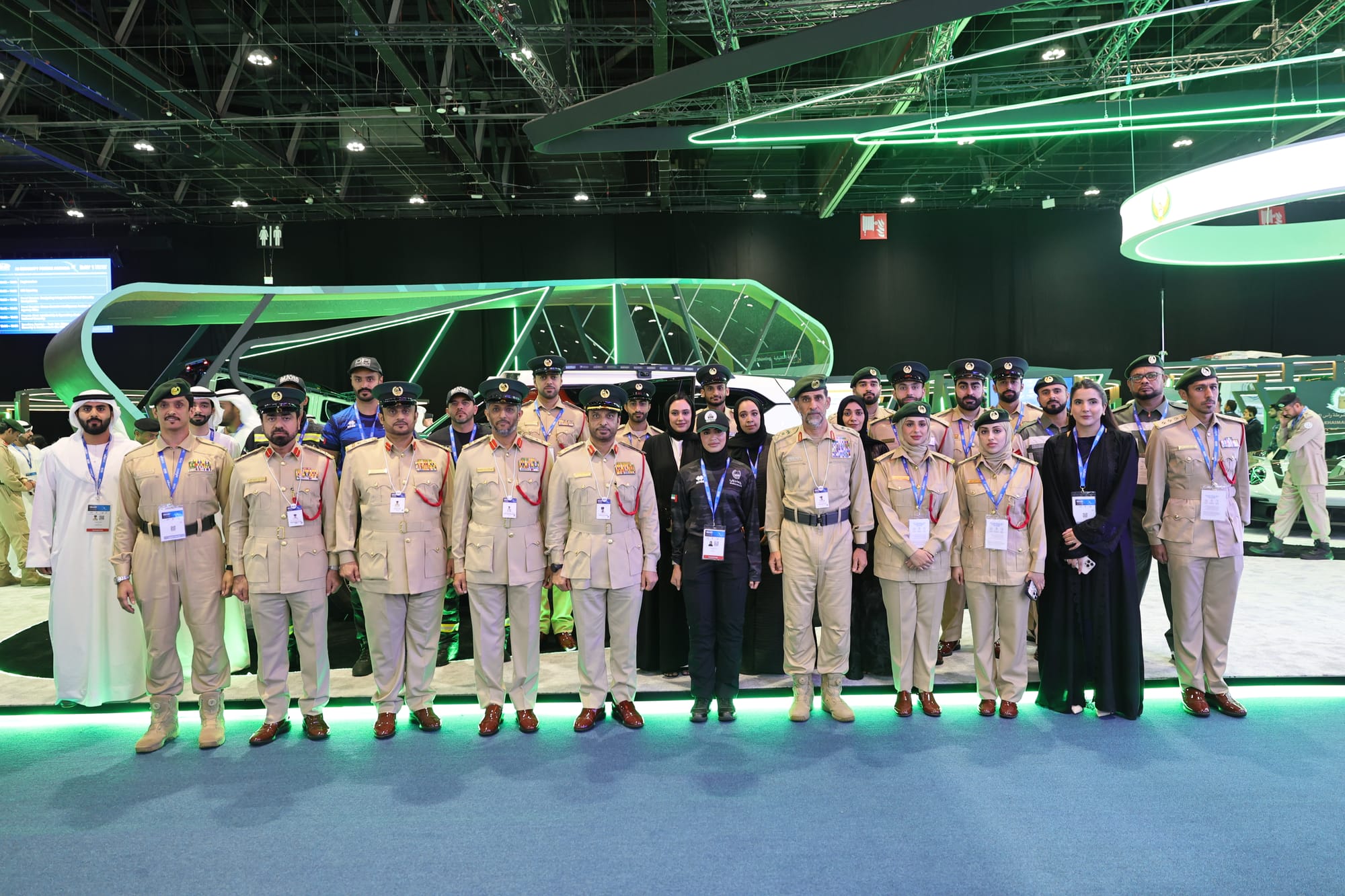 Dubai Police unveil AI patrols and smart security tech at ISNR 2026 in ...
