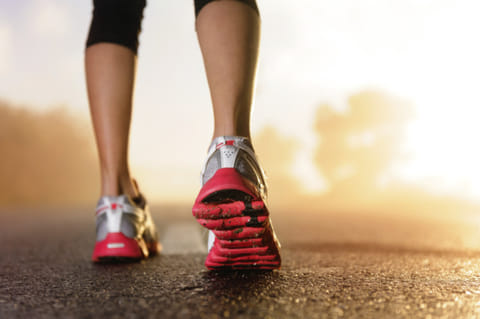 Tackling the morning jog on a business trip
