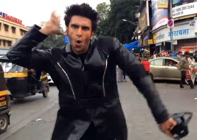 Ranveer Singh accepts dare, becomes Krrish