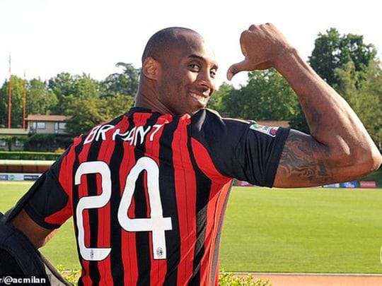 AC Milan preparing tribute to Kobe Bryant
