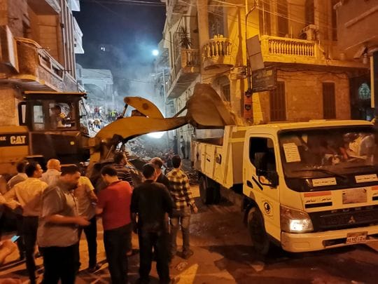 Egypt: 3 siblings dead, 9 injured in Beni Suef building collapse