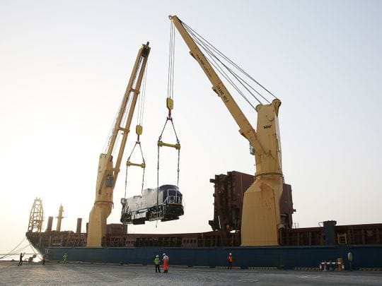 Watch: Etihad Rail receives first batches of new locomotives, wagons