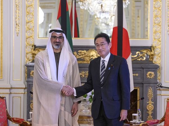 Khaled bin Mohamed bin Zayed witnesses launch of strategic partnership ...