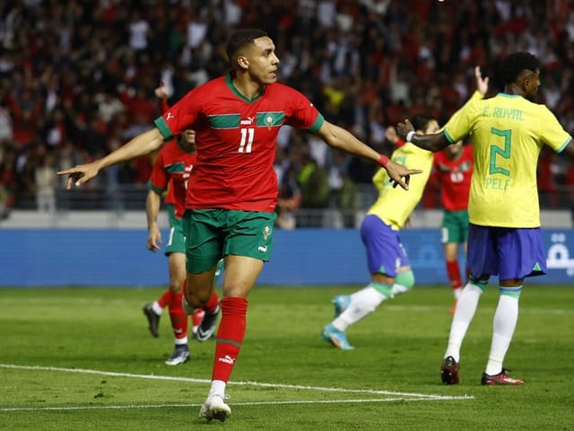 Boufal and Sabiri score to give Morocco 2-1 win over Brazil