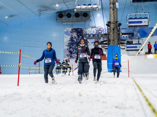 Ski Dubai to host DXB Snow Run