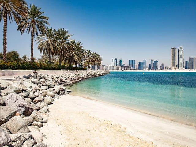 Winter in Dubai: Book a chalet at Al Mamzar Beach Park for the whole ...