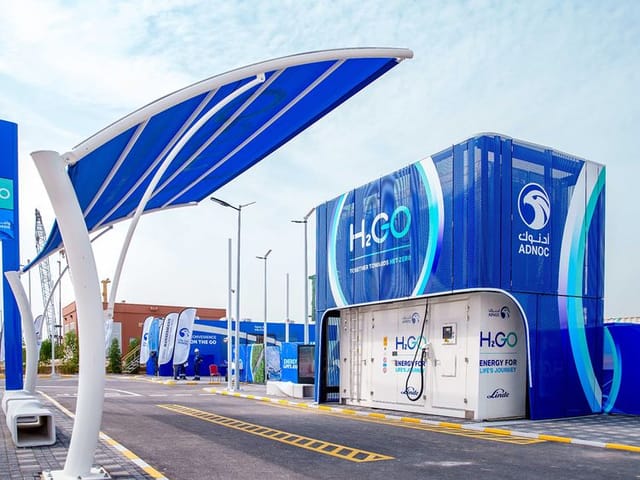 With 'H2GO', ADNOC tests out Middle East's first high-speed green ...