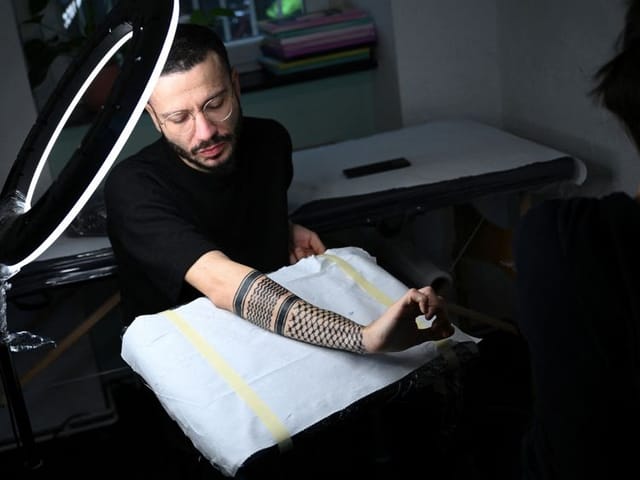 Palestinian keffiyeh scarves — a controversial symbol of solidarity