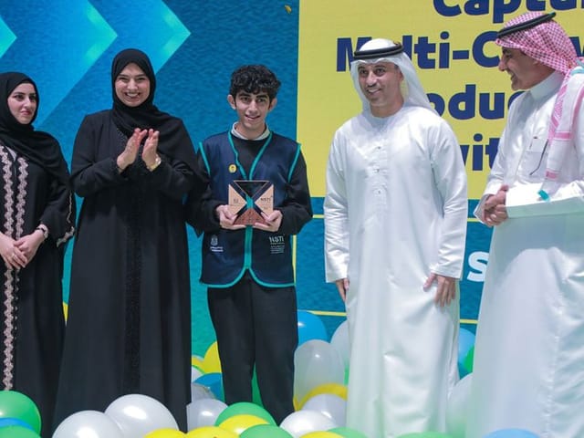 UAE: Winners of the Emirates Young Scientist Competition honoured