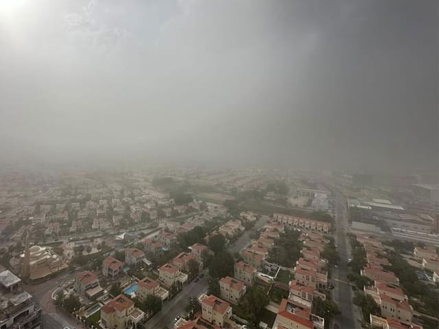 UAE weather forecast: Rising temperatures, dusty winds and rough seas ...