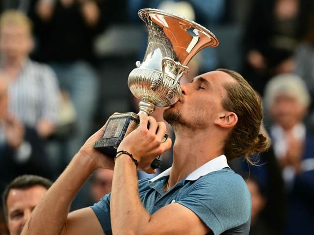 Zverev beats Jarry to claim second Rome Open title