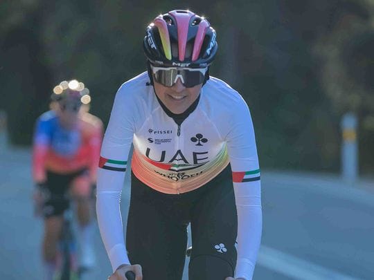 UAE road race champion Safia Al Sayegh gears up for historic Olympic debut